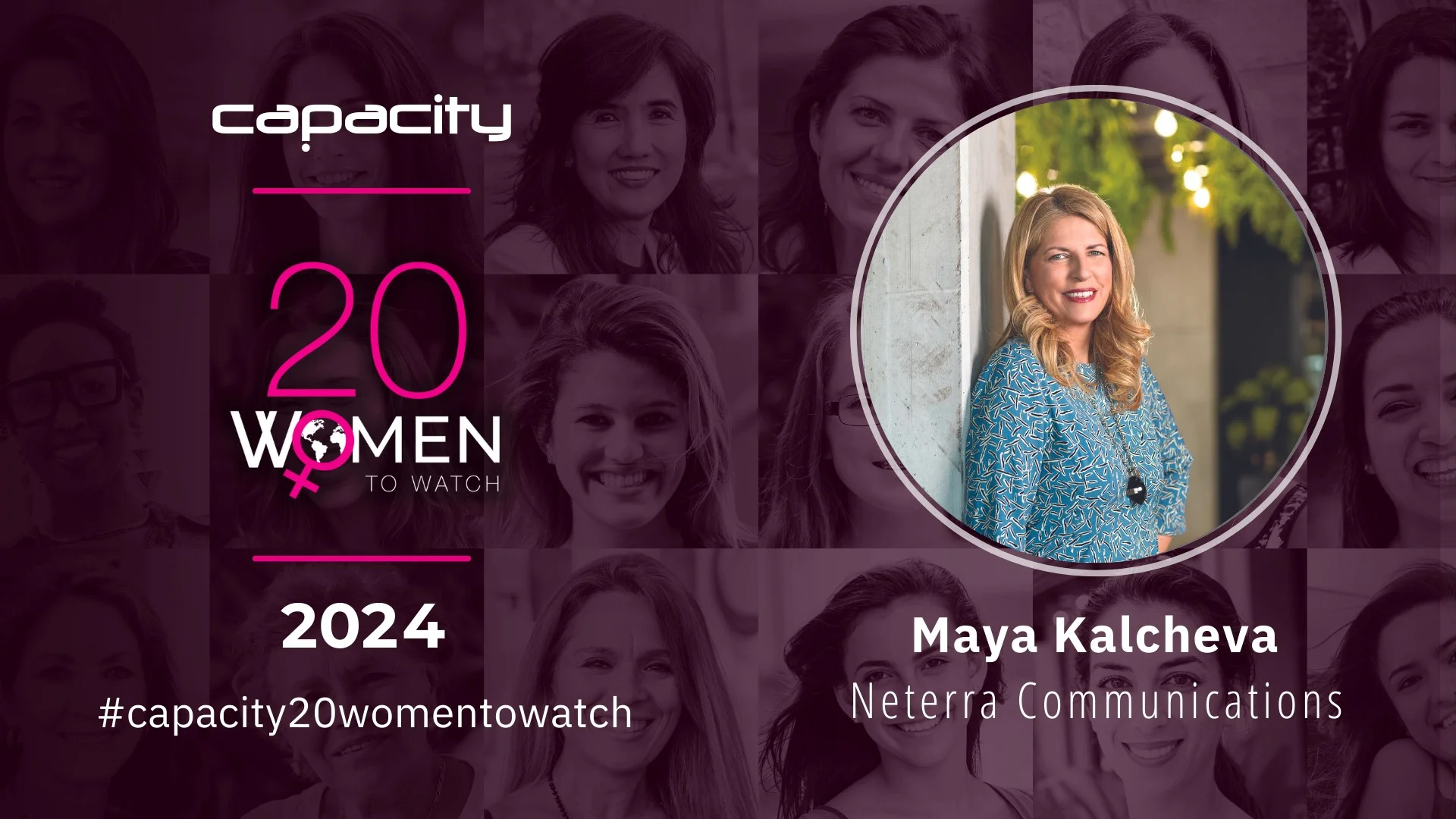 Neterra.TV CEO Maya Kalcheva Recognized as one of the Top 20 Women in the 2024 Telecom Industry
